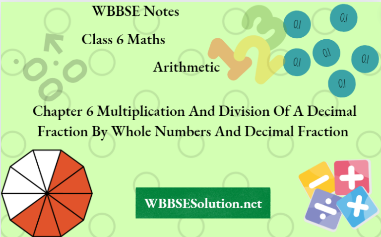 WBBSE Notes For Class 6 Maths Arithmetic Chapter 6 Multiplication And ...