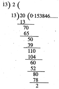 WBBSE Notes For Class 6 Maths Arithmetic Chapter 9 Recurring Decimal ...