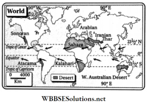 WBBSE Solutions For Class 8 Geography Chapter 4 Pressure Belts And Wind ...