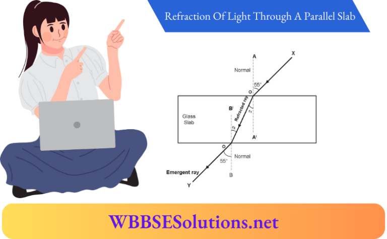 WBCHSE Class 12 Physics Notes For Refraction Of Light Through A ...